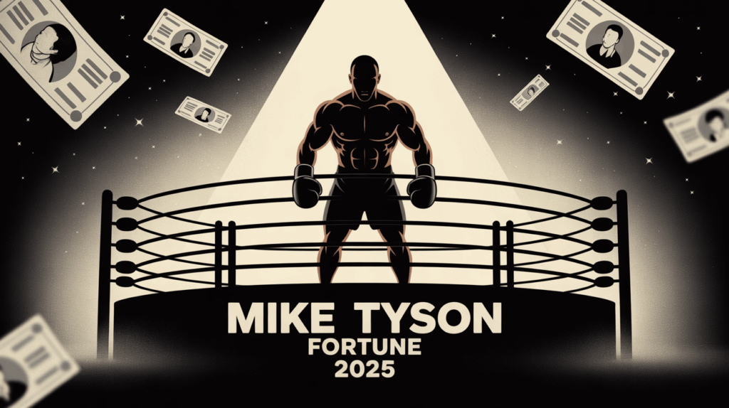 Mike Tyson fortune 2025 : chiffres et renaissance
